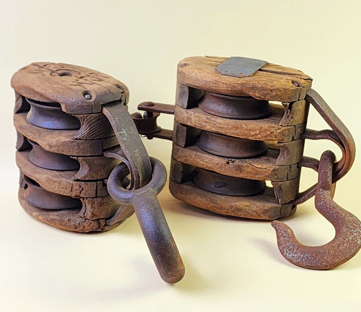 Reproduction Wooden Block And Tackle Block And Tackle Wikipedia