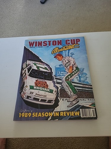Nice Vintage Feb 1990 Winston Cup Illustrated. 1989 Season Review ...