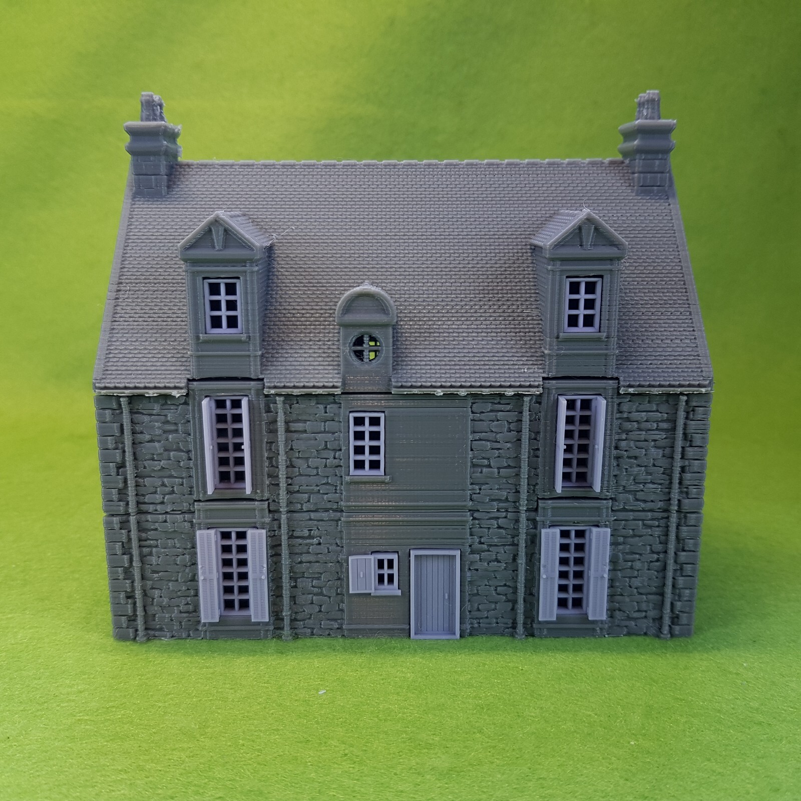 15mm Flames of War Normandy Country House / Barn and Stable for WW2 ...