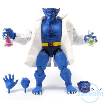 Marvel Legends 6" Inch Vintage Retro Classic X-Men Lab Blue Beast Loose ...