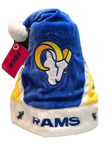 Los Angeles Rams NFL Holiday Christmas Santa Hat | eBay