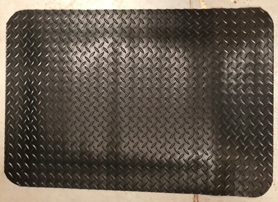 2' x 3' Crown Industrial # CD0023DB Anti Fatigue Industrial Diamond ...