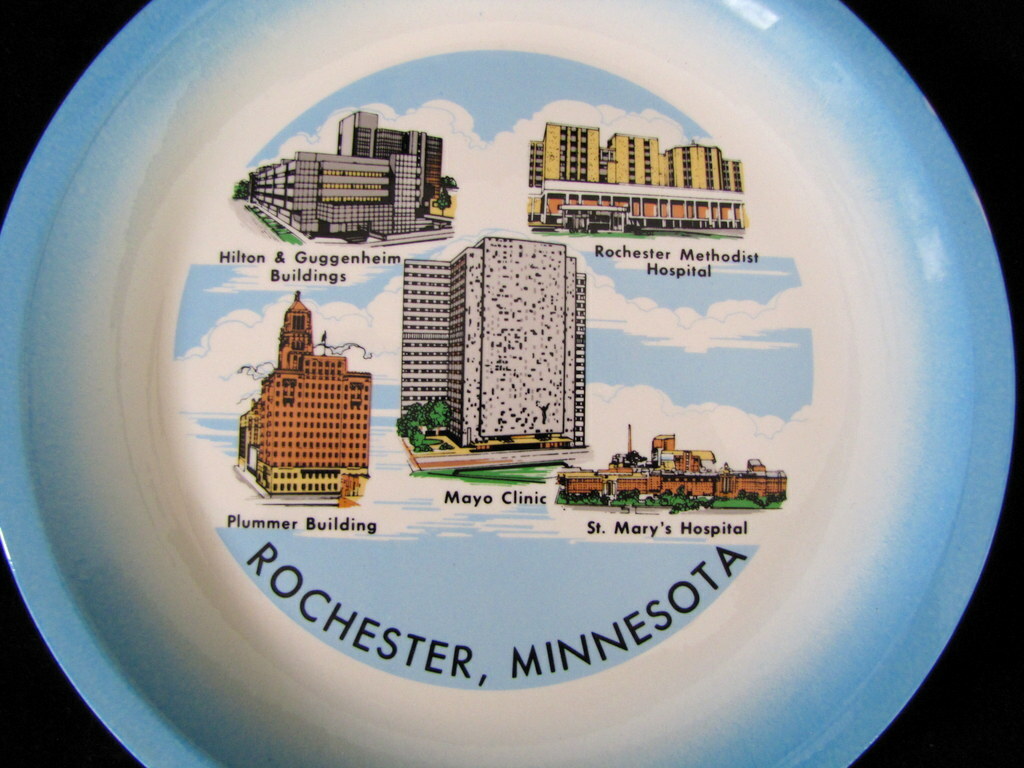 MAYO CLINIC Rochester MN Plummer Hilton & Guggenheim St. Mary's ...