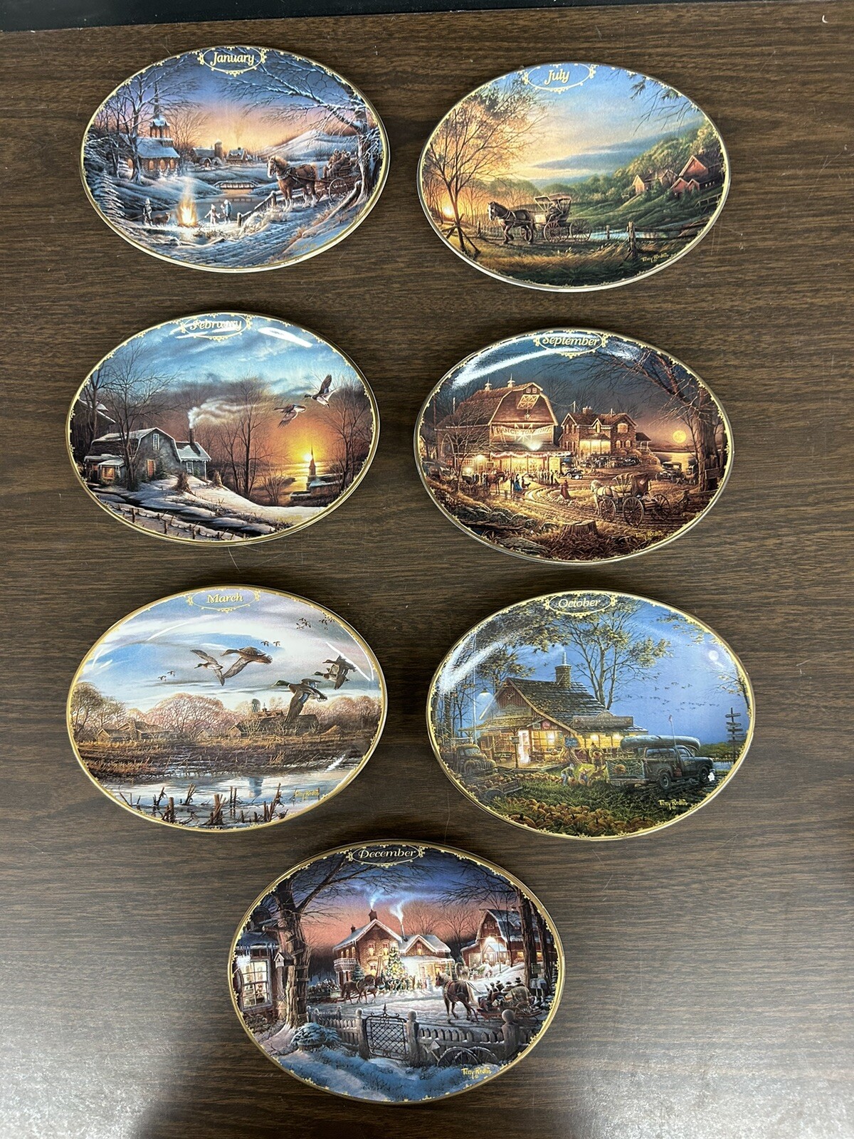 Terry Redlin Seasonal Plates | eBay