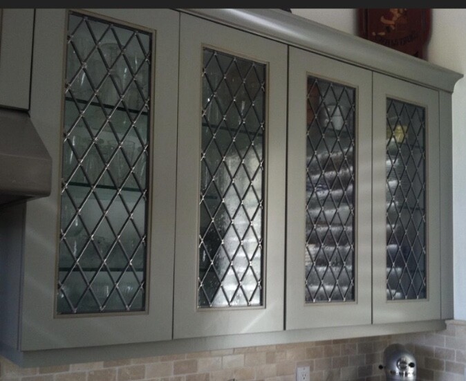 GENUINE. handcrafted Leaded glass Diamond windows | eBay