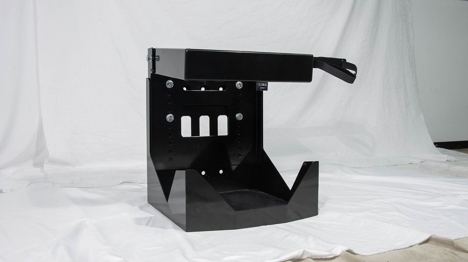 Lockable Backpack Blower Rack Holder Steel for Open & Enclosed Trailer ...