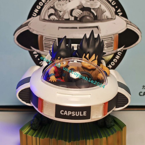 Goku Yajirobe Capsule KZ Studio Dragon Ball Statue Resin Figurine 10cm ...