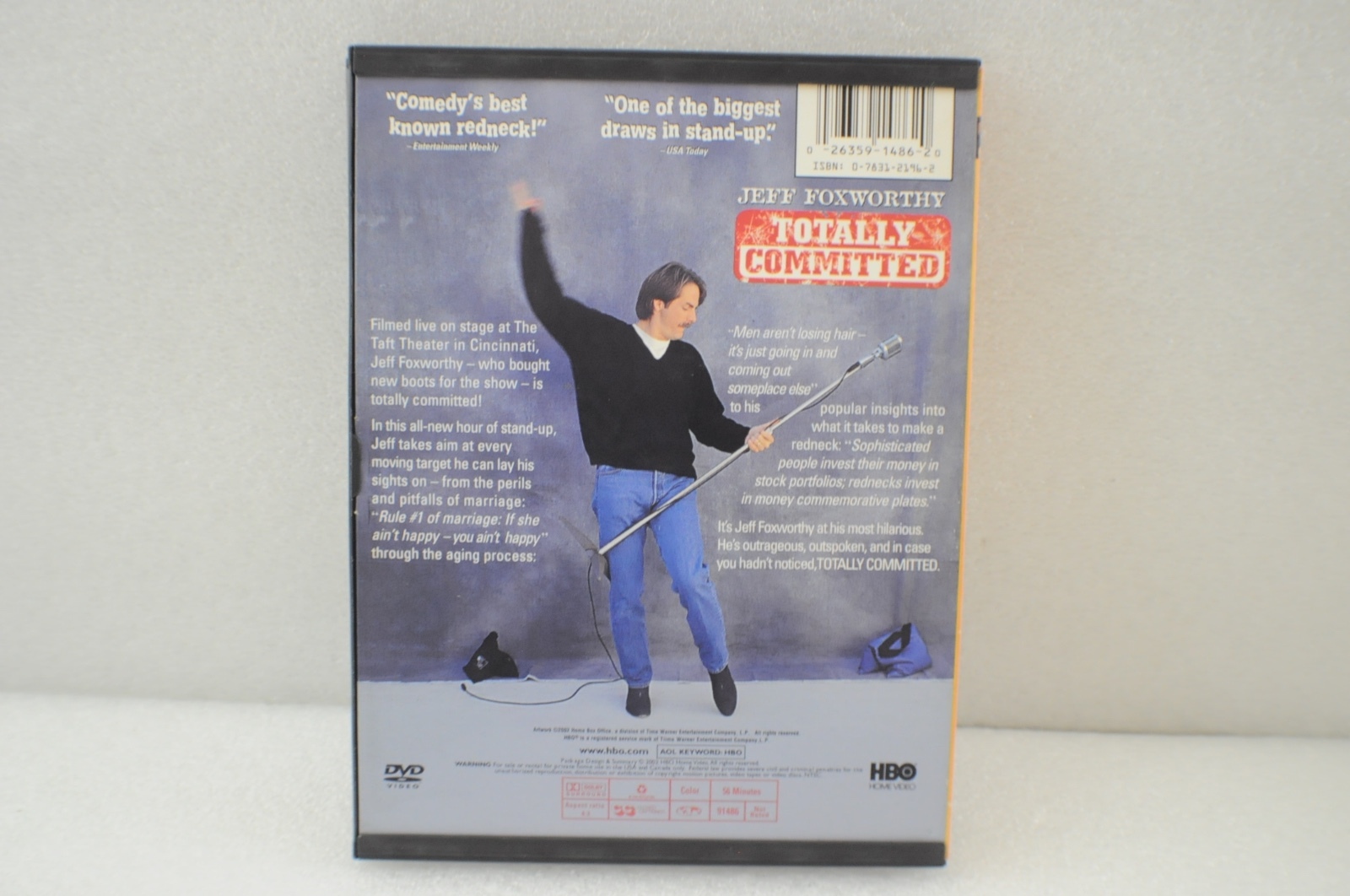 Jeff Foxworthy Totally Committed DVD Movie Original Release | eBay UK