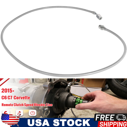 Remote Clutch SPEED Bleeder Line For Corvette C6 Z06 ZR1 LS2/3/7 LS9 C7 ...