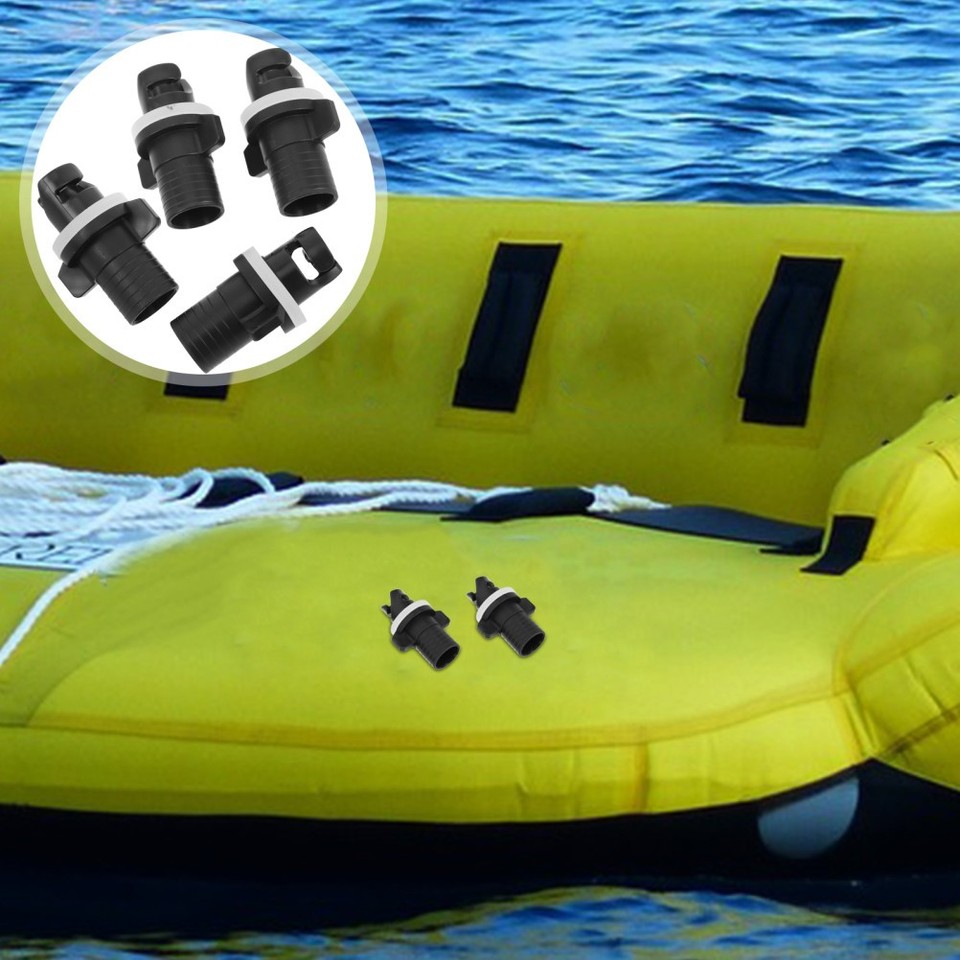 4Pcs Inflatable Boat Air Valve Adapter for Paddle Board and Kayak Use ...