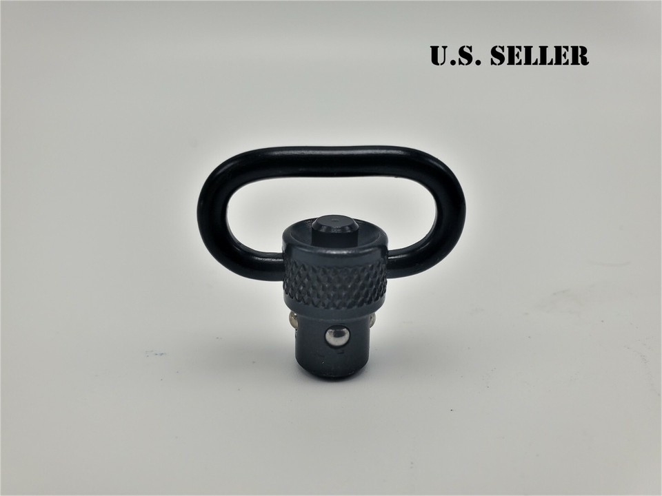 Quick Detach QD Sling Swivel / Heavy Duty Push Button, 1" Loop 2 Pack ...