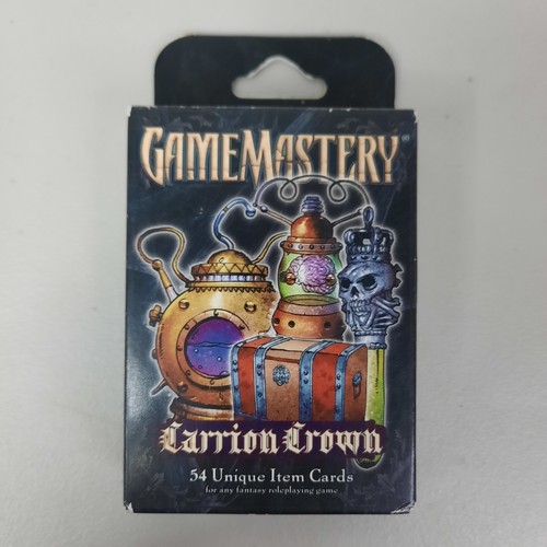 Pathfinder GameMastery Carrion Crown Item Cards Paizo PZO3017 Unopened ...