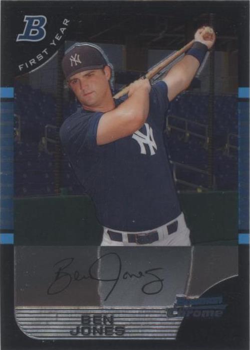 2005 Bowman Chrome - First Year Ben Jones #202 (RC) for sale online | eBay