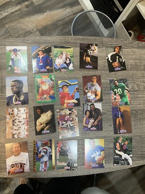 NFL PROLINE Football Portrait Cards Lot of 21 | eBay