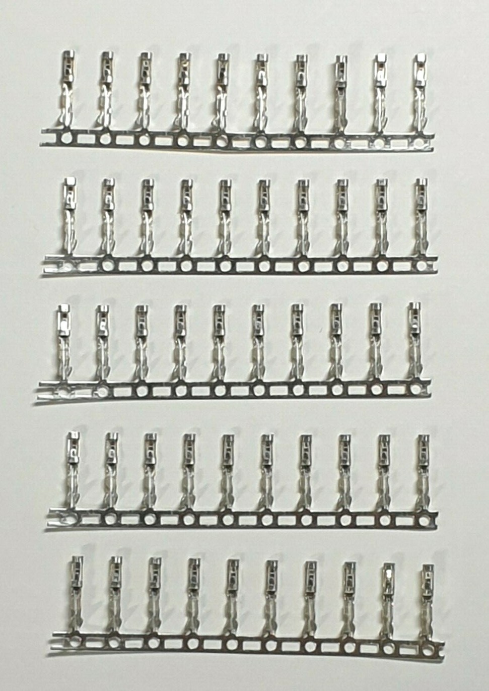 Dupont Pins - 50 Pack - 2.54mm Pitch - Male Or Female Strip Mount - UK ...