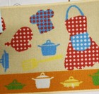 PRINTED NYLON KITCHEN RUG (nonskid) (18"x30") KITCHEN ITEMS, SC | eBay