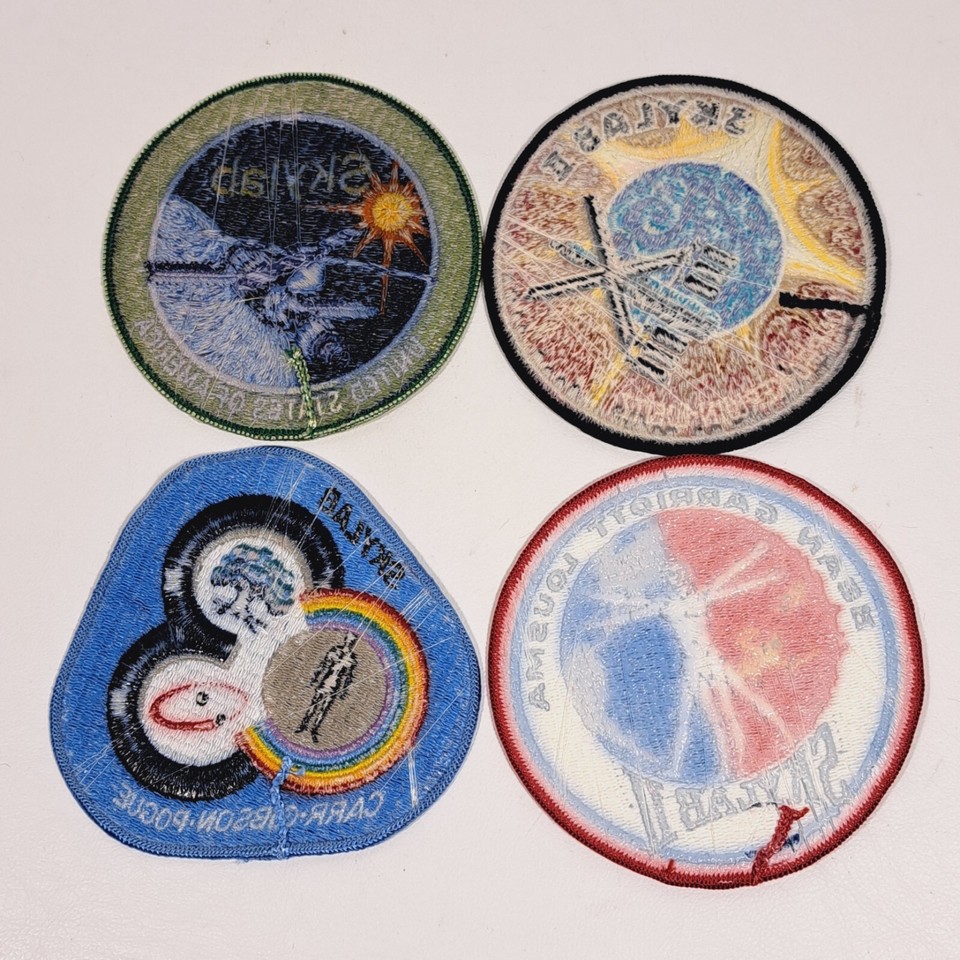 Nasa Skylab Mission Patches Skylab, Skylab I, Skylab II - 4" Wide Set of 4 | eBay