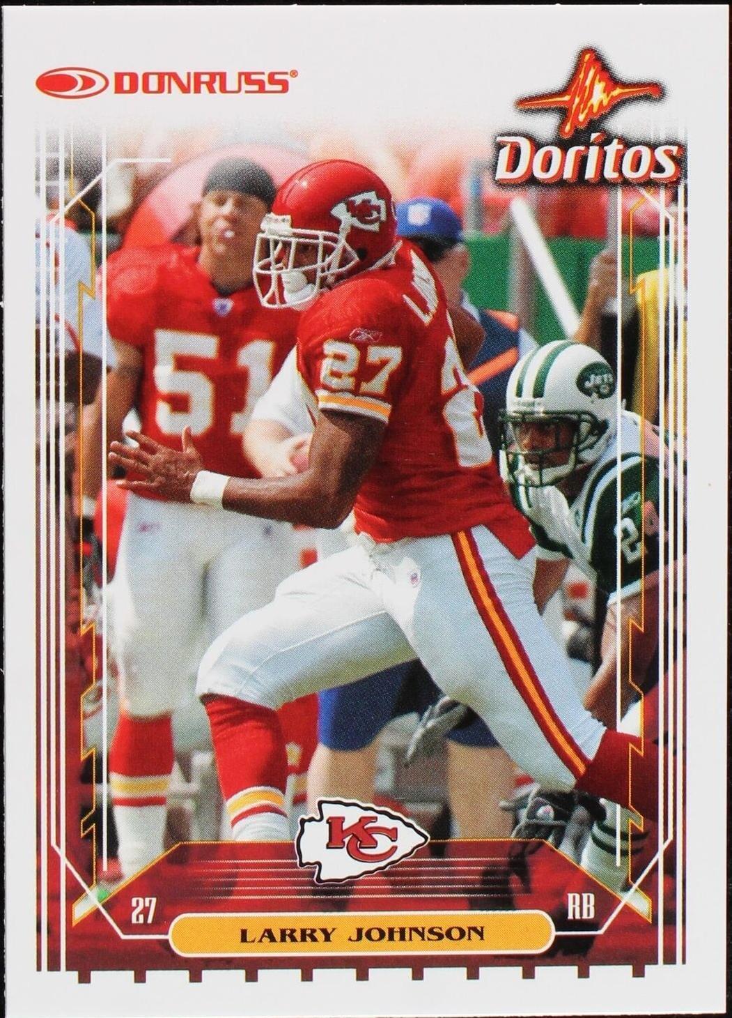 2006 Donruss Frito Lay - Larry Johnson #5 Doritos for sale online | eBay