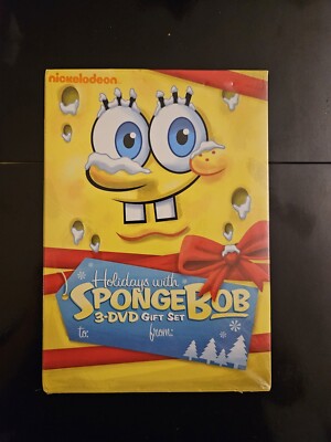 Holidays With Spongebob Gift Set New Sealed . 97361446349| eBay