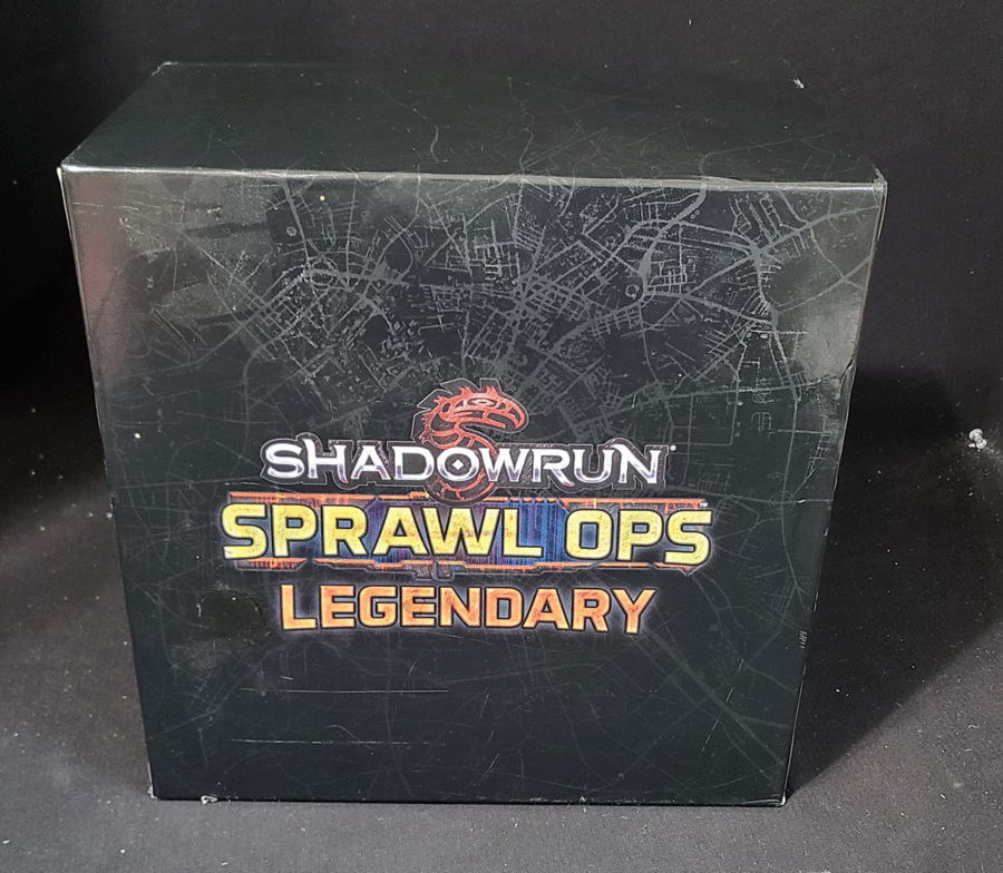 Shadowrun Sprawl Ops Legendary Sci-Fic Strategy RPG Board Game 2018 ...