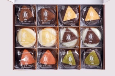 Jeonju Choco Pie 1Box 12 pcs PNB Pung nyeon Bakery Tea Set Party ...