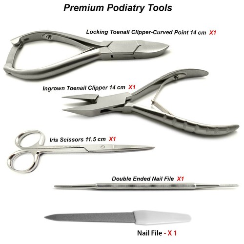 Professional Toenail Cutter Thick Nails Manicure Diamond Deb Nail File ...