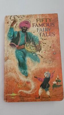 Fifty Famous Fairy Tales Book Golden Classics 1965 (HC) Robert Lee ...
