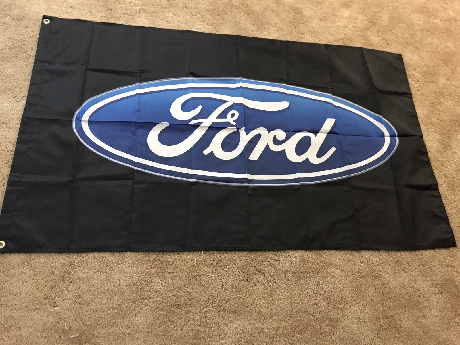 Ford Flag Banner 3x5 ft Motor Company Car Black | eBay
