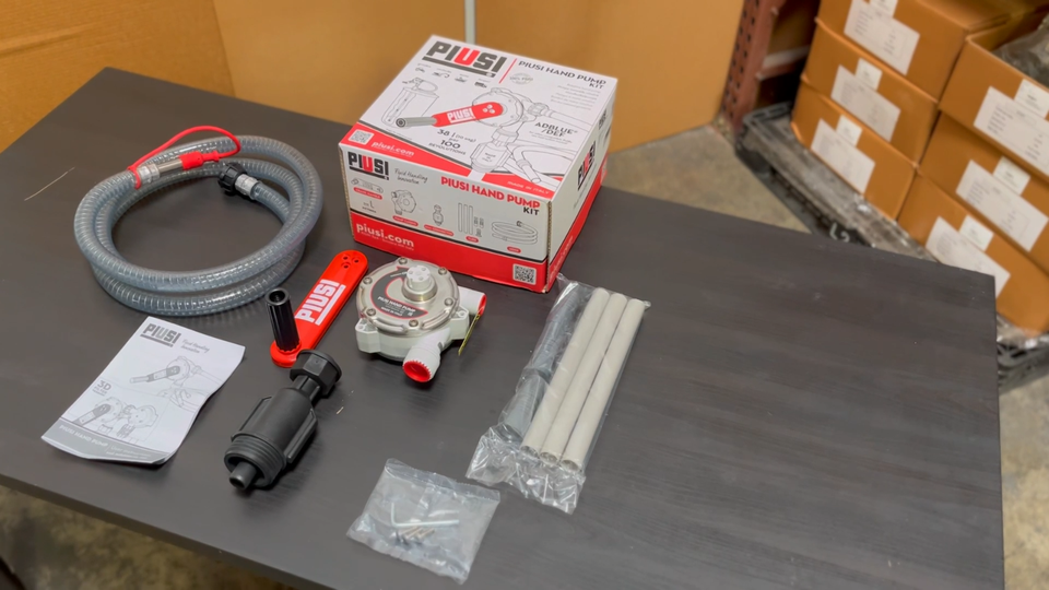 Piusi USA F00332A3 DEF Rotary Hand Pump with 9' Hose | eBay