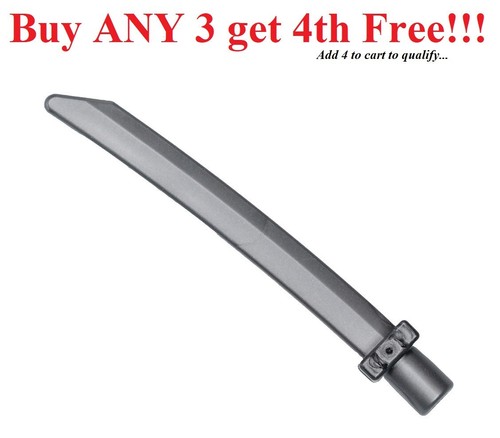 ☀️NEW Lego Minifigure, Weapon Sword Blade w/ Bar, Square Crossguard ...