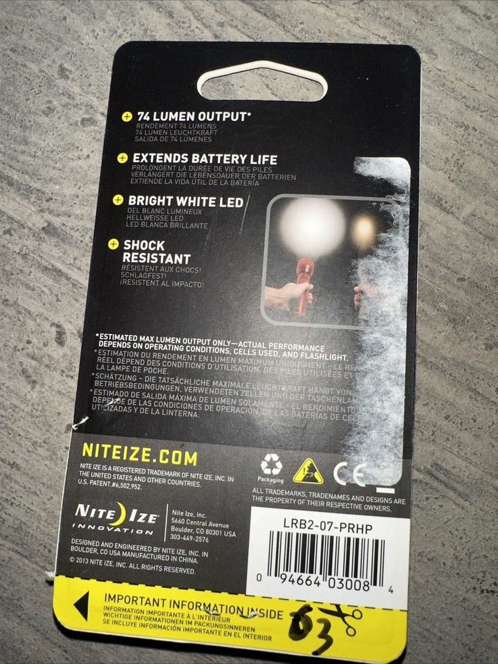 Nite Ize LED Upgrade 74 lm Silver LED Upgrade Kit G3 | eBay
