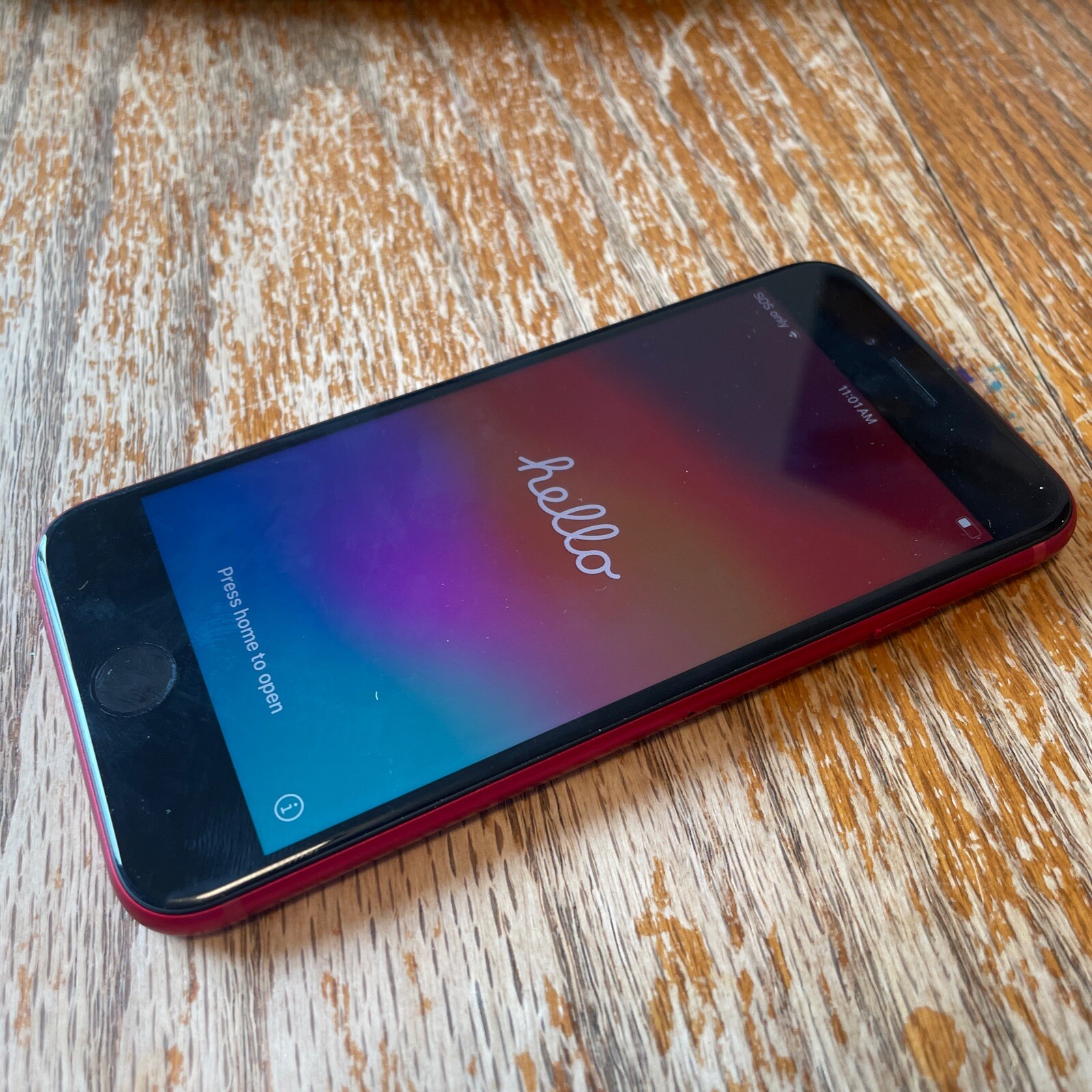 Apple iPhone SE 3rd Gen 64GB Midnight Unlocked Smartphone Nice Red