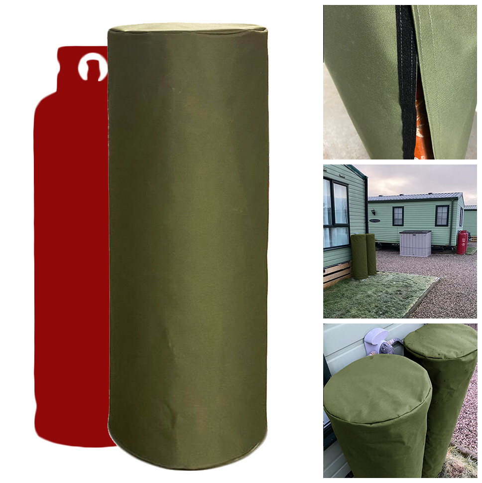 2 x Gas Bottle Cover for 47Kg Water and Weatherproof 6 Colours ...