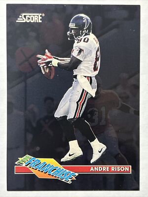 1993 Score The Franchise, Andre Rison, Card #1, Atlanta Falcons | eBay
