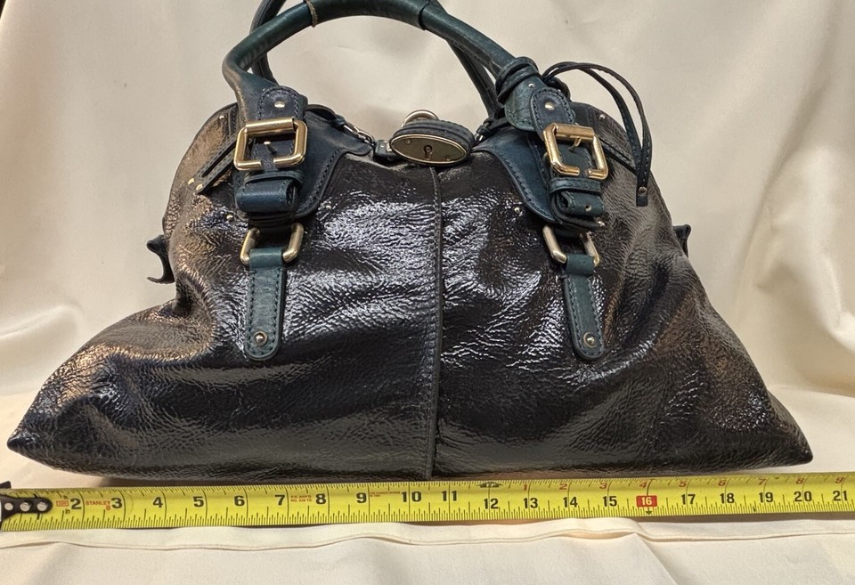 Chloe Paddington Leather Padlock Bag | eBay
