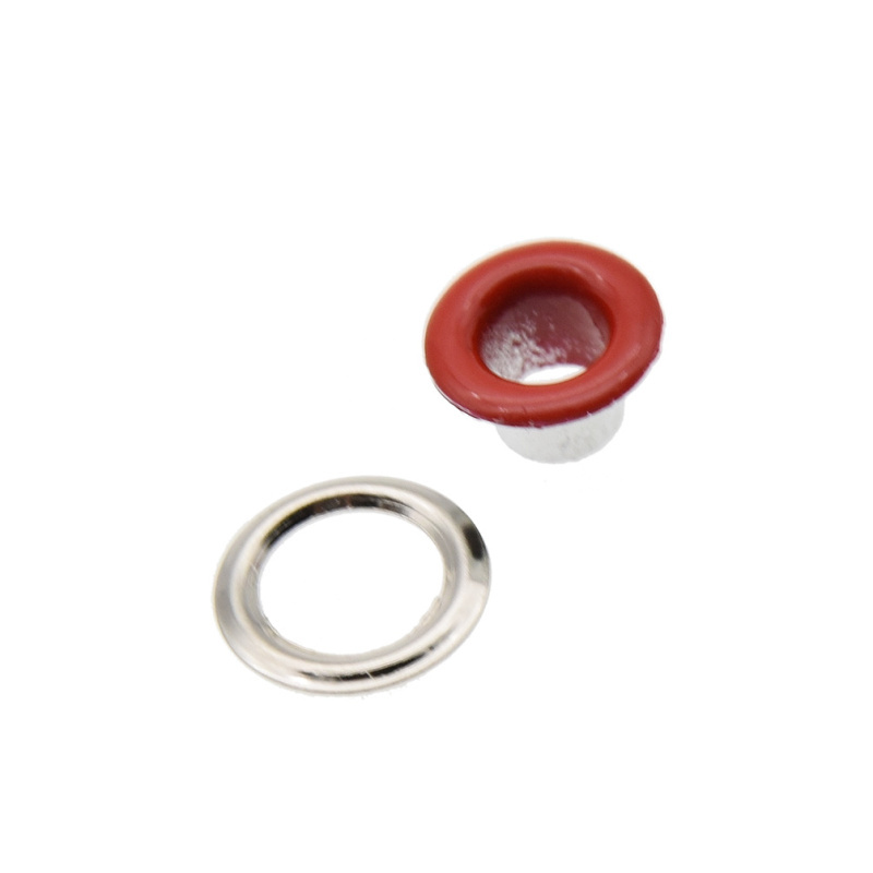 100 Pcs Colorful Metal Eyelets DIY Leather Craft Scrapbooking Card ...