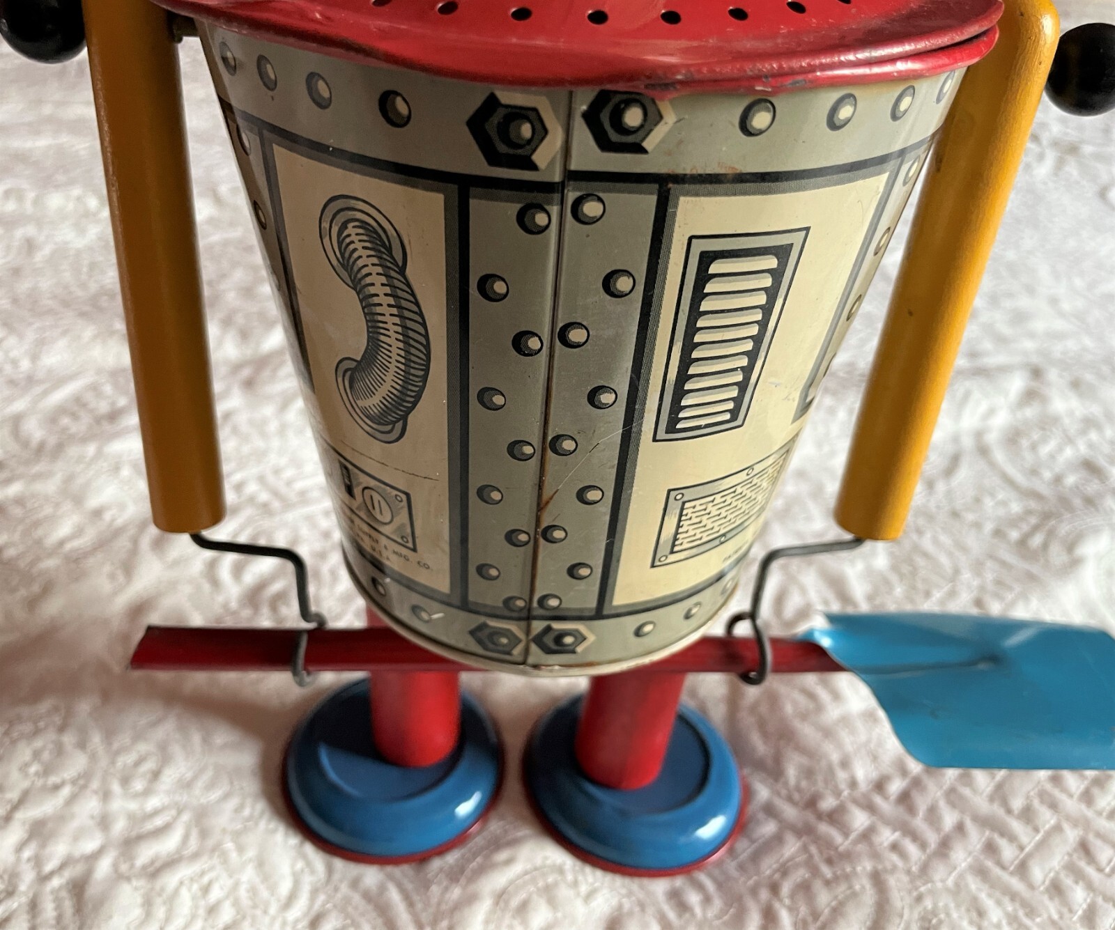 Mr. Sandman The Robot Wolverine Late 1940s mid 1950s Rare Vintage Tin ...