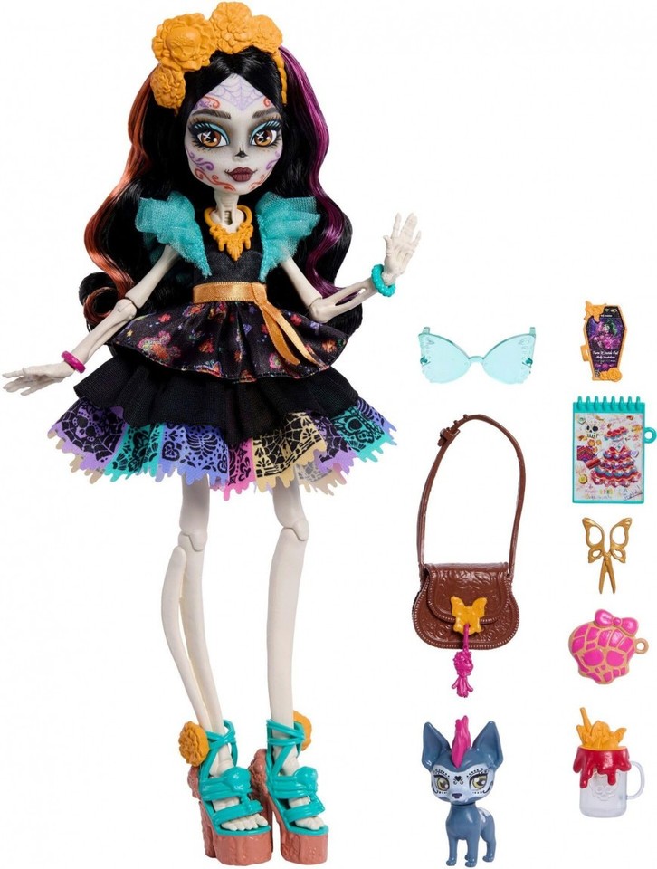 Monster High Skelita Calaveras G3 Core Signature Doll New In Box ...