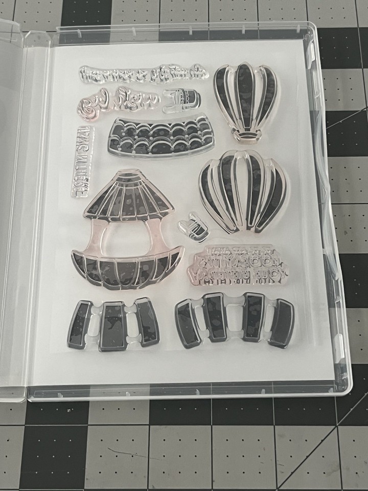 Stampin' Up! HOT AIR BALLOON Stamps Set & Dies Set | eBay