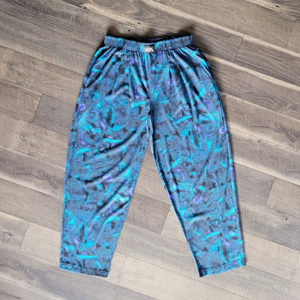 Crazee Wear Pants XXL Laguna Beach Loose Fit Workout/Gym Parachute Made ...