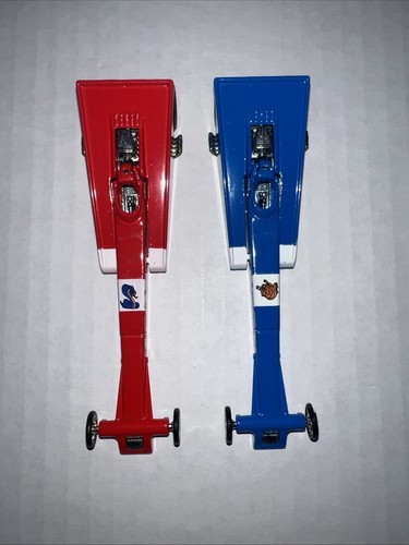 Hot Wheels 2009 Drag Strip Demons Snake & Mongoose Wedge Dragsters ...