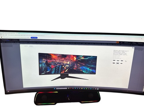 Dell Alienware AW3418DW 34-inch Curved Gaming Monitor G-Sync | eBay UK