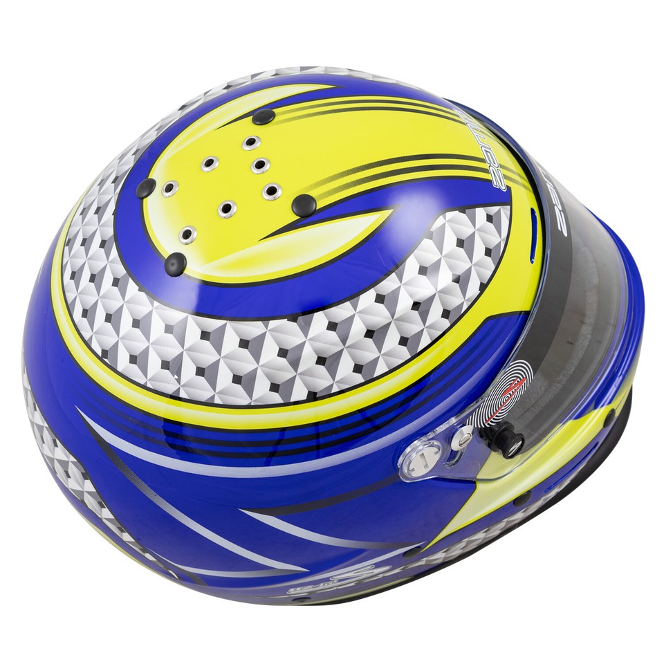 Zamp Helmet RZ62 Hans Hybrid Compatible Holes Snell 2020 Approved ORCi ...