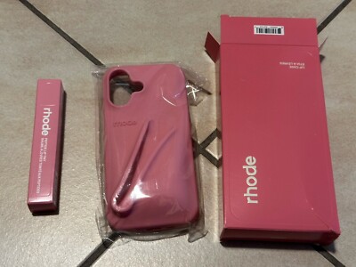 Rhode Fall Lip Case iPhone 16 Lip Treatment Set Box Hailey Bieber ...