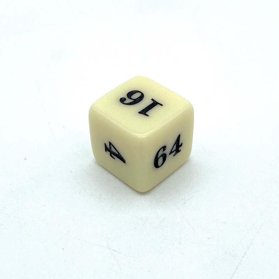 Bello Games New York Backgammon Doubling Cube 6 Sided Die Engraved ...