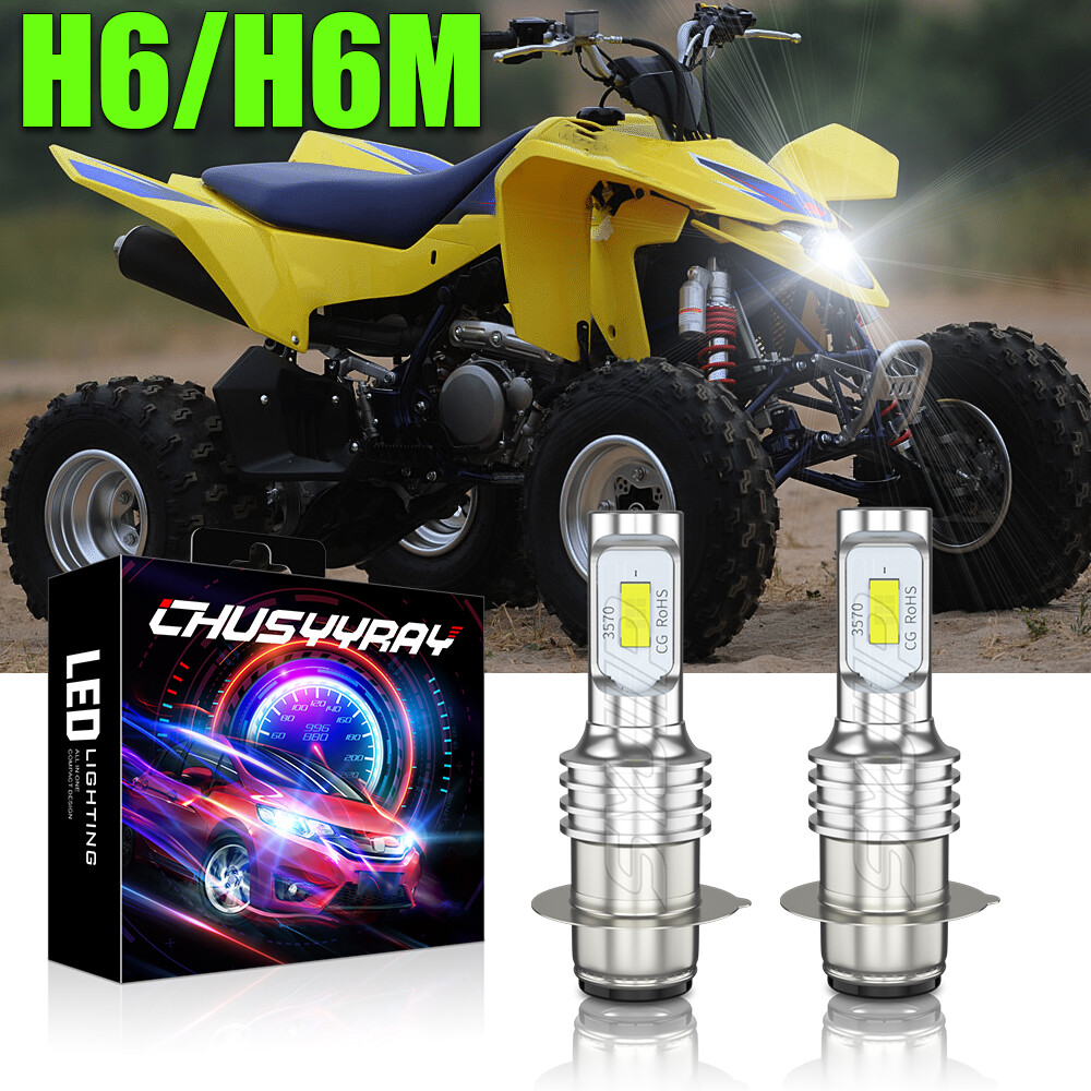 High Power LED Headlight H6 Bulbs for Honda TRX 700XX 2008–2009 Lights ...