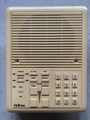 NuTone IS-515, 5" Selective call Intercom Speaker - Biscuit color. | eBay