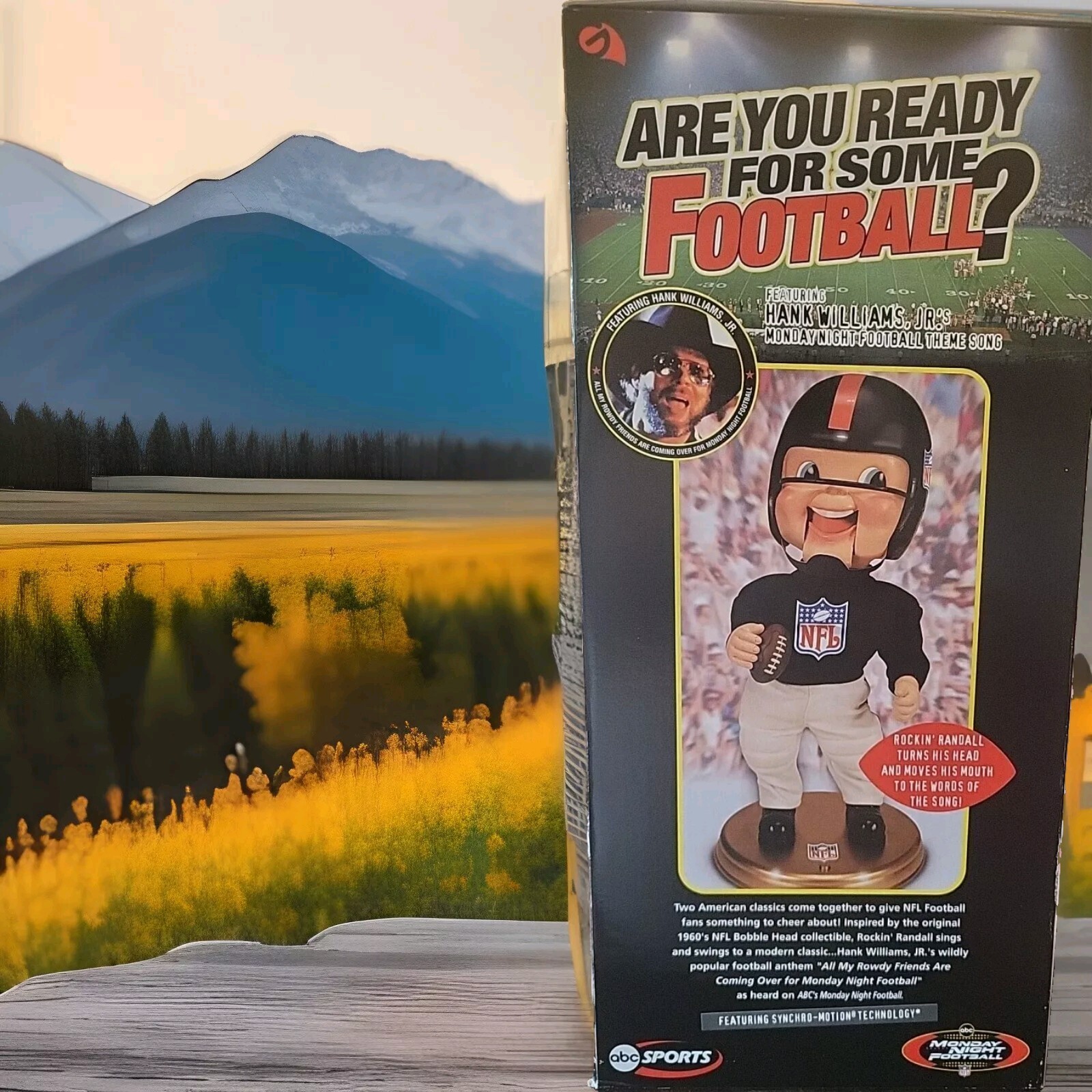 Gemmy 2001 Rockin' Randall Singing Chicago Bears Monday Night Football ...