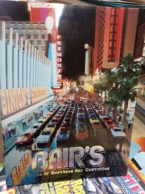 Bair's Parts Services for Corvettes 25th Anniversary | eBay