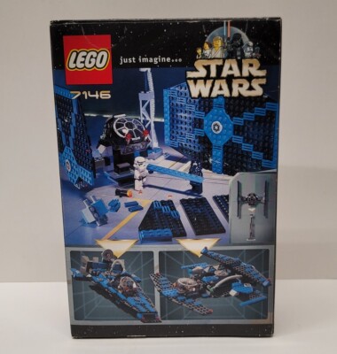 LEGO Star Wars Set 7146 TIE Fighter - Sealed New - Vintage Retired ...